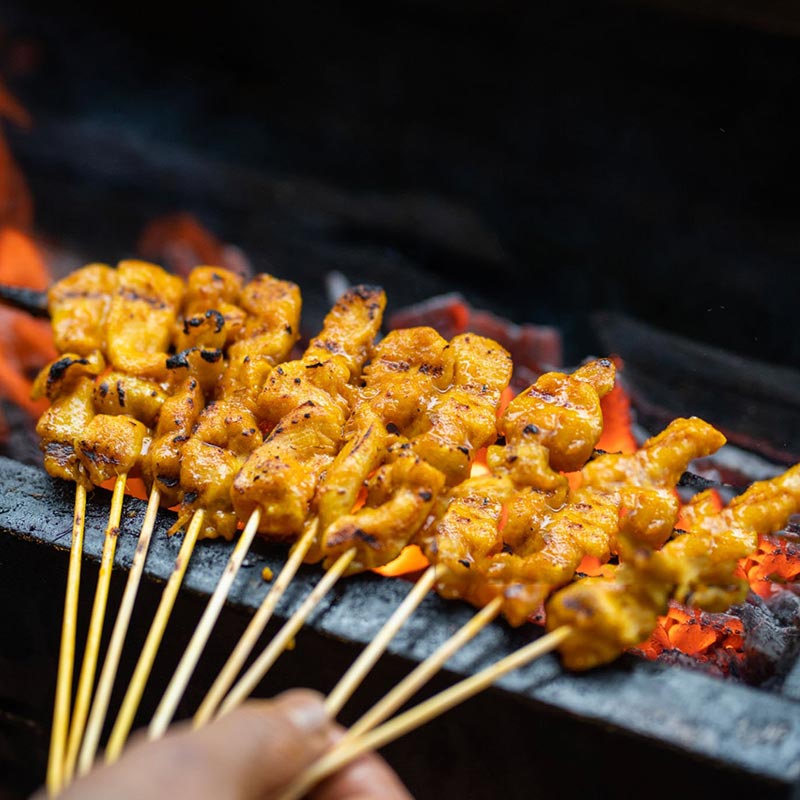 BBQ Chicken Satay Catering & Delivery, Order & Buy Satay Online